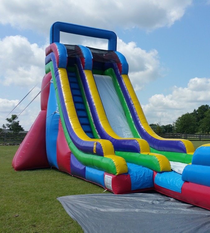 22' Tall Giant Slide #2 (Dry Only) - Checketts Amusements North Logan UT