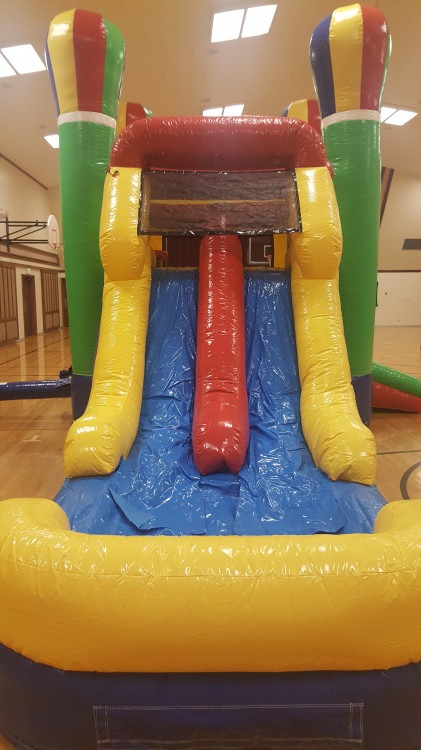 Hot Air Balloons Bounce & Double Slide Combo - Checketts Amusements ...